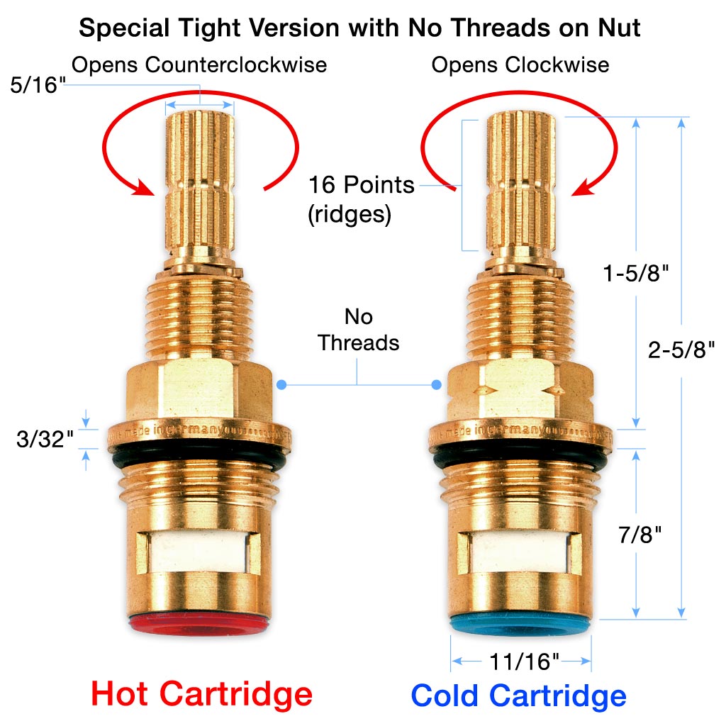Cartridges – Sigma Faucet Parts