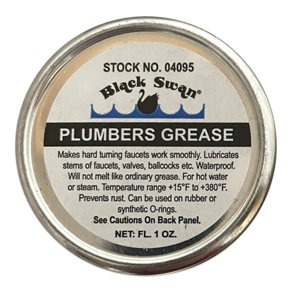 Black Swan Plumbers Grease (1 ounce) – Sigma Faucet Parts