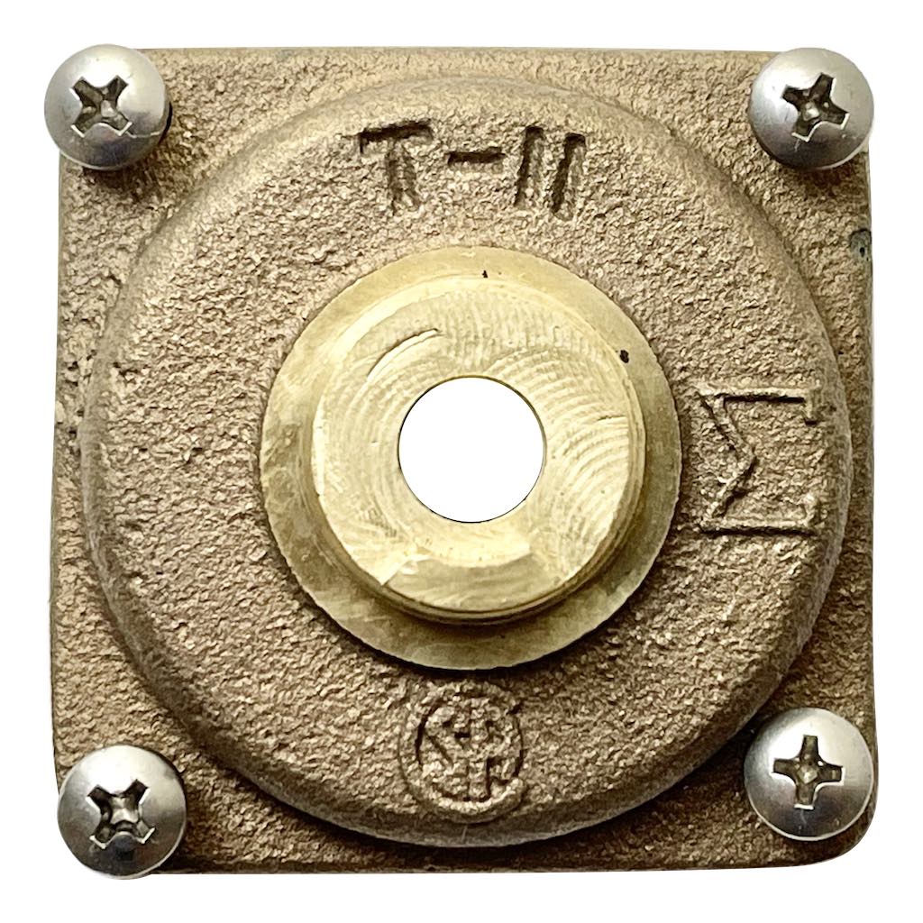 Sigma Tempress T-II Valve Brass Cover Plate Assembly – Sigma Faucet Parts