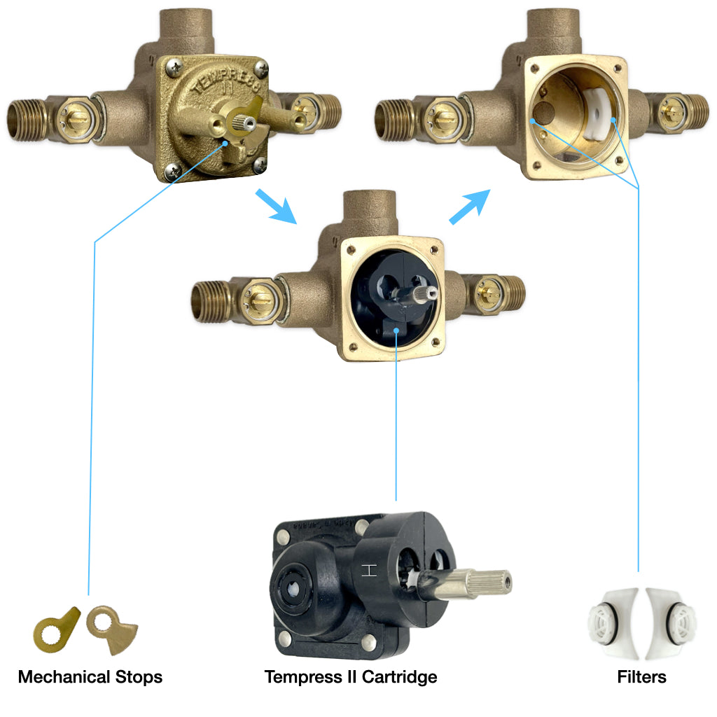 Tempress II Valve Maintenance Service Pack with No Diverter MSP-101 ...
