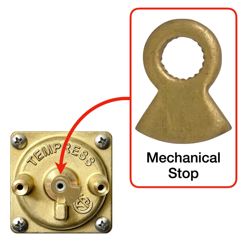 Tempress Valve Mechanical Stop – Sigma Faucet Parts