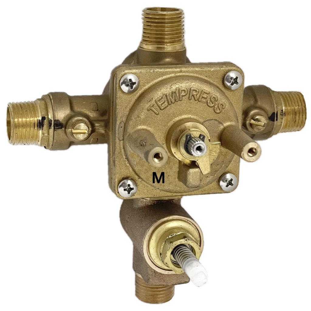 Tempress Pressure Balancing Valve with Diverter TVWD – Sigma Faucet Parts
