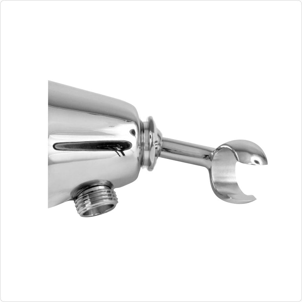 Sigma Swivel Handheld Shower Wall Bracket with Waterway – Sigma Faucet ...